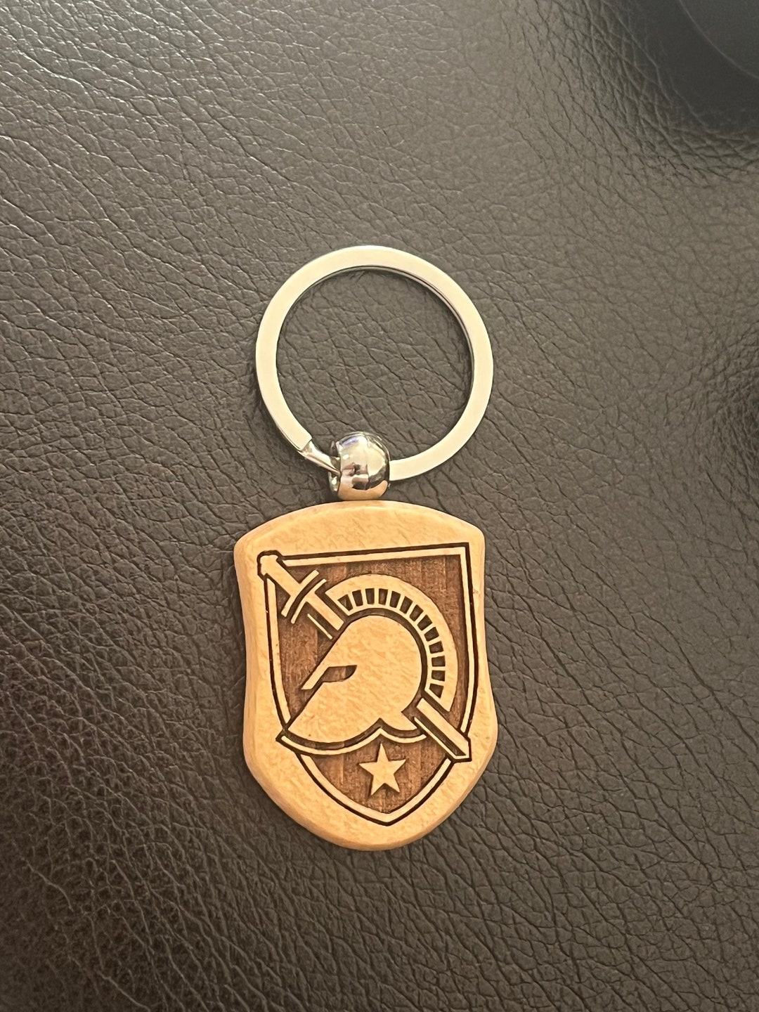 Army- West Point Wooden Keychain - Etsy