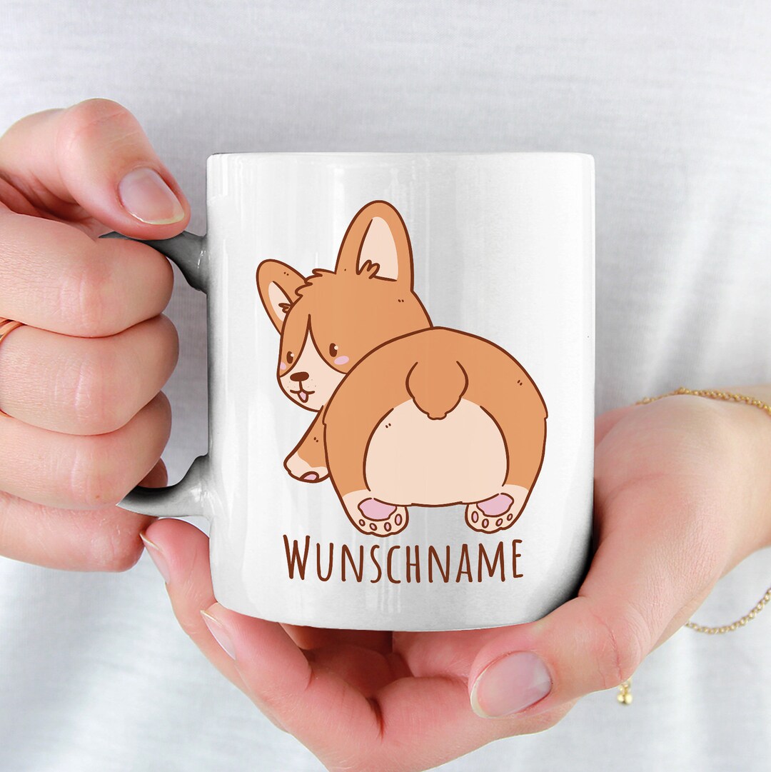 Corgi Cup Personalize Customize With Name Dog Coffee Cup Personalized ...