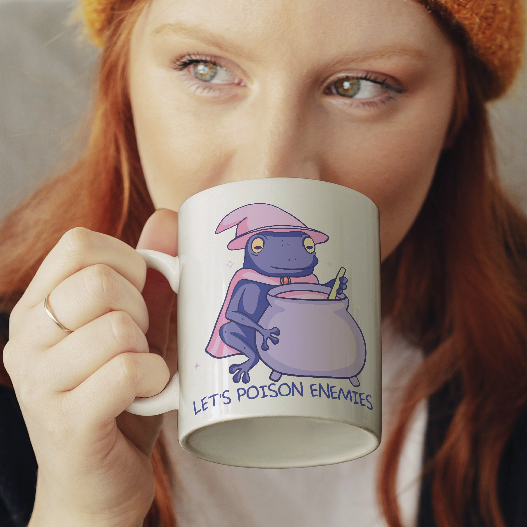 Let's Poison Enemies Spells Cup With Sweet Frog Sarcasm Sarcastic ...