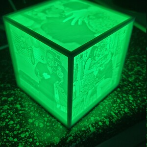 Large Color Changing Picture Box Night Light Valentine Lithophane - Etsy