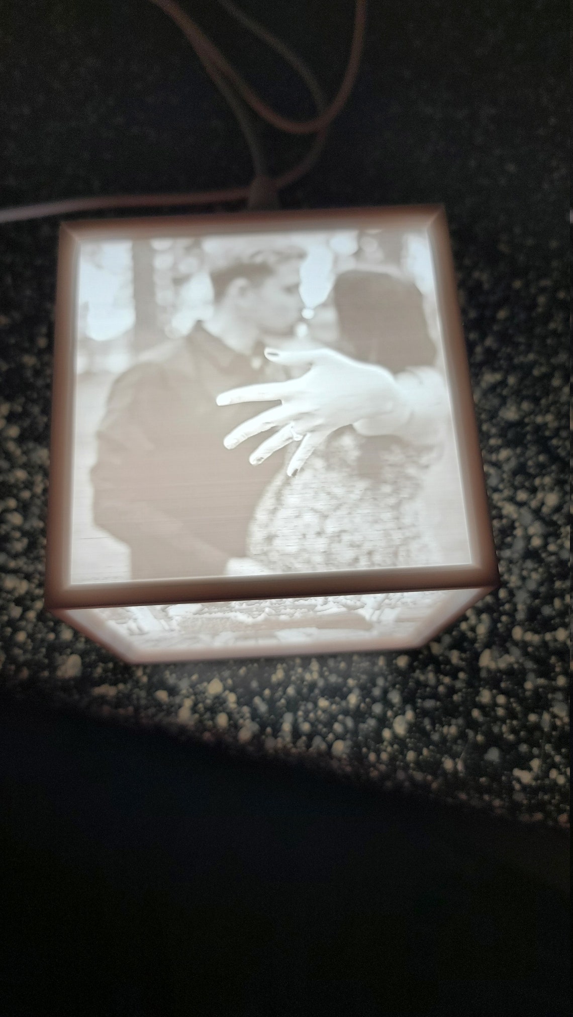 Large Color Changing Picture Box Night Light Valentine Lithophane - Etsy