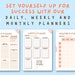 Weight Loss Tracker, Journal & Planner. PRINTABLE PDF. Daily, Weekly ...
