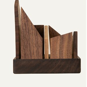 Wooden Pen Holder for Desk Desk Storage Wood Desk Organizer - Etsy