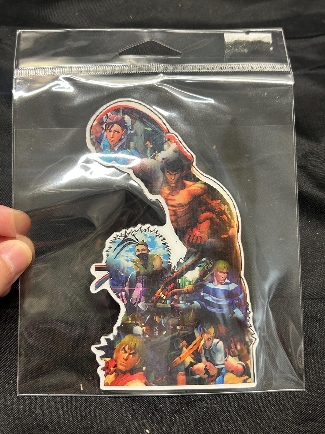 3D Printed Sticker - Street Fighter - Etsy