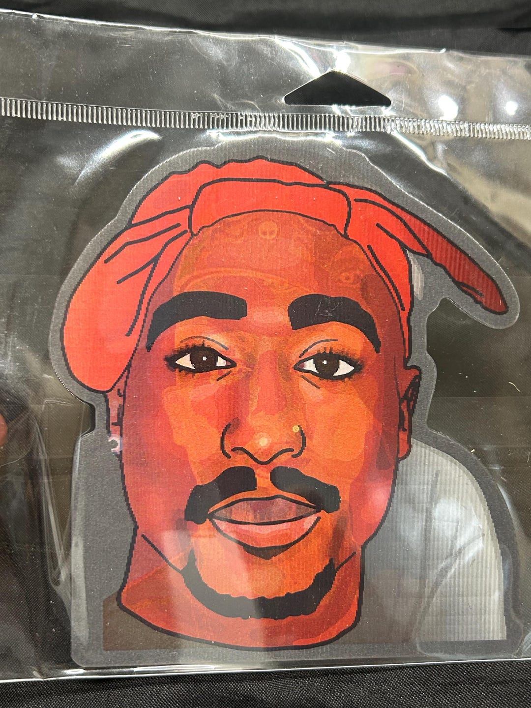 3D Printed Decal - Tupac - Etsy