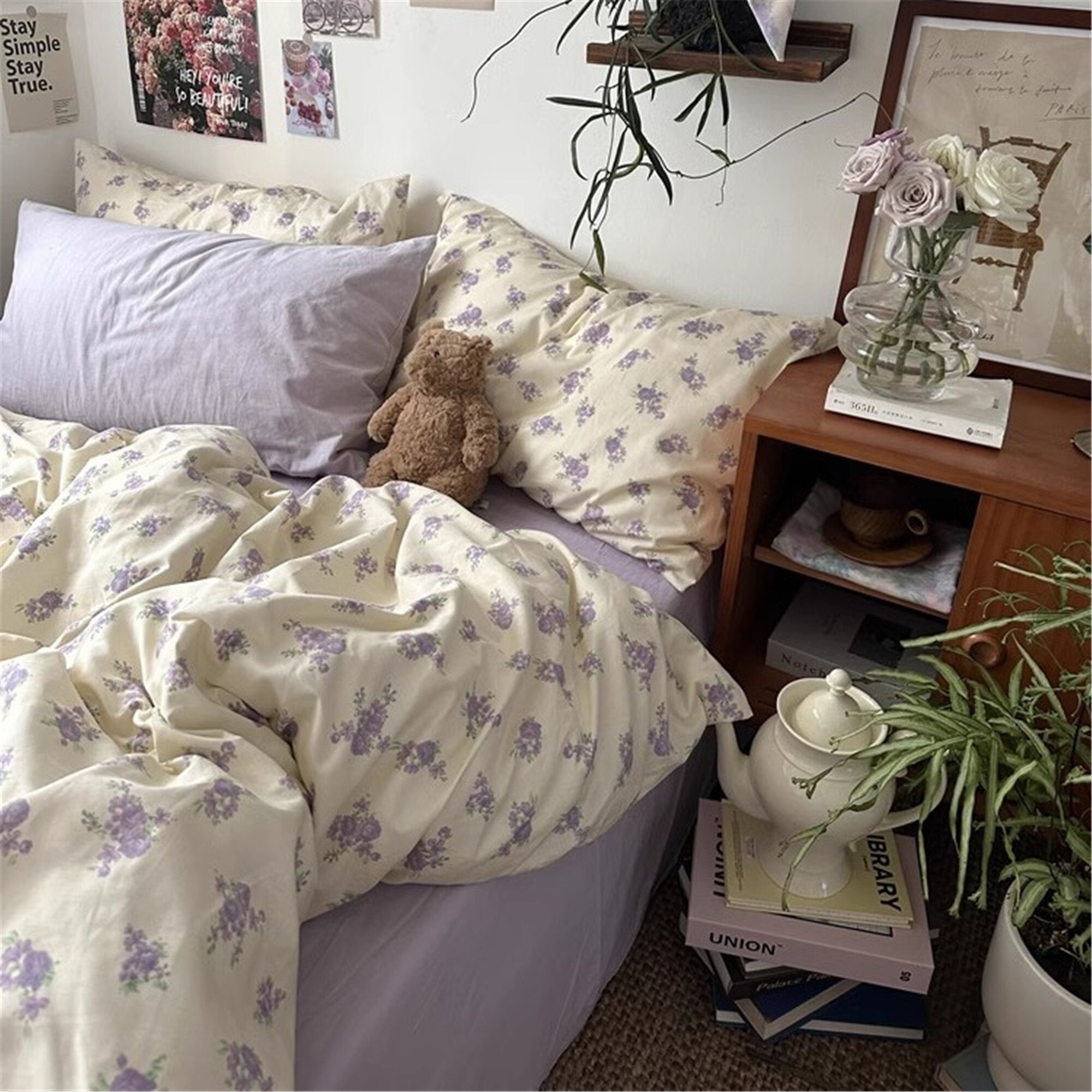 Floral Bed Sheets Tumblr