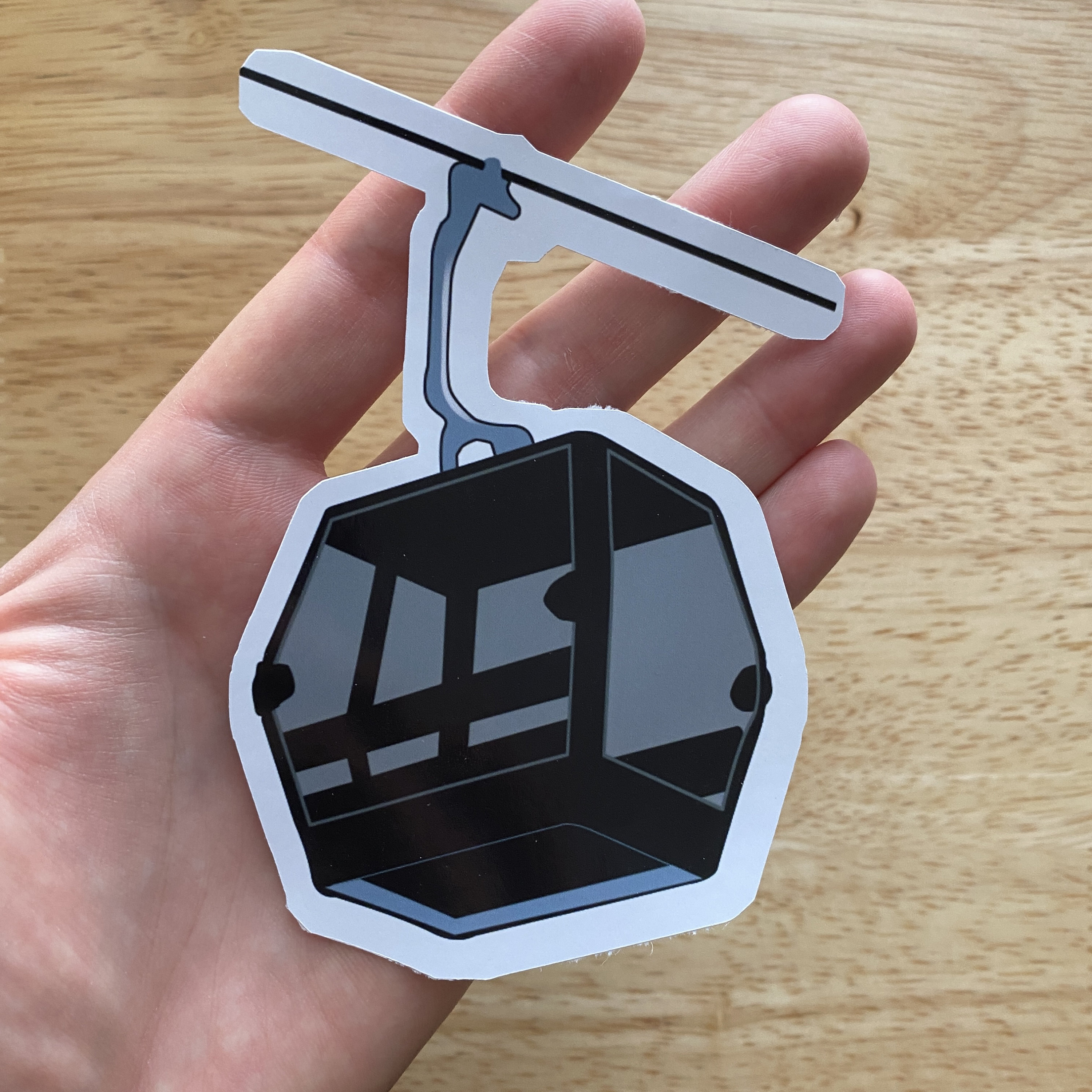 Gondola Ski Sticker Pack - Etsy