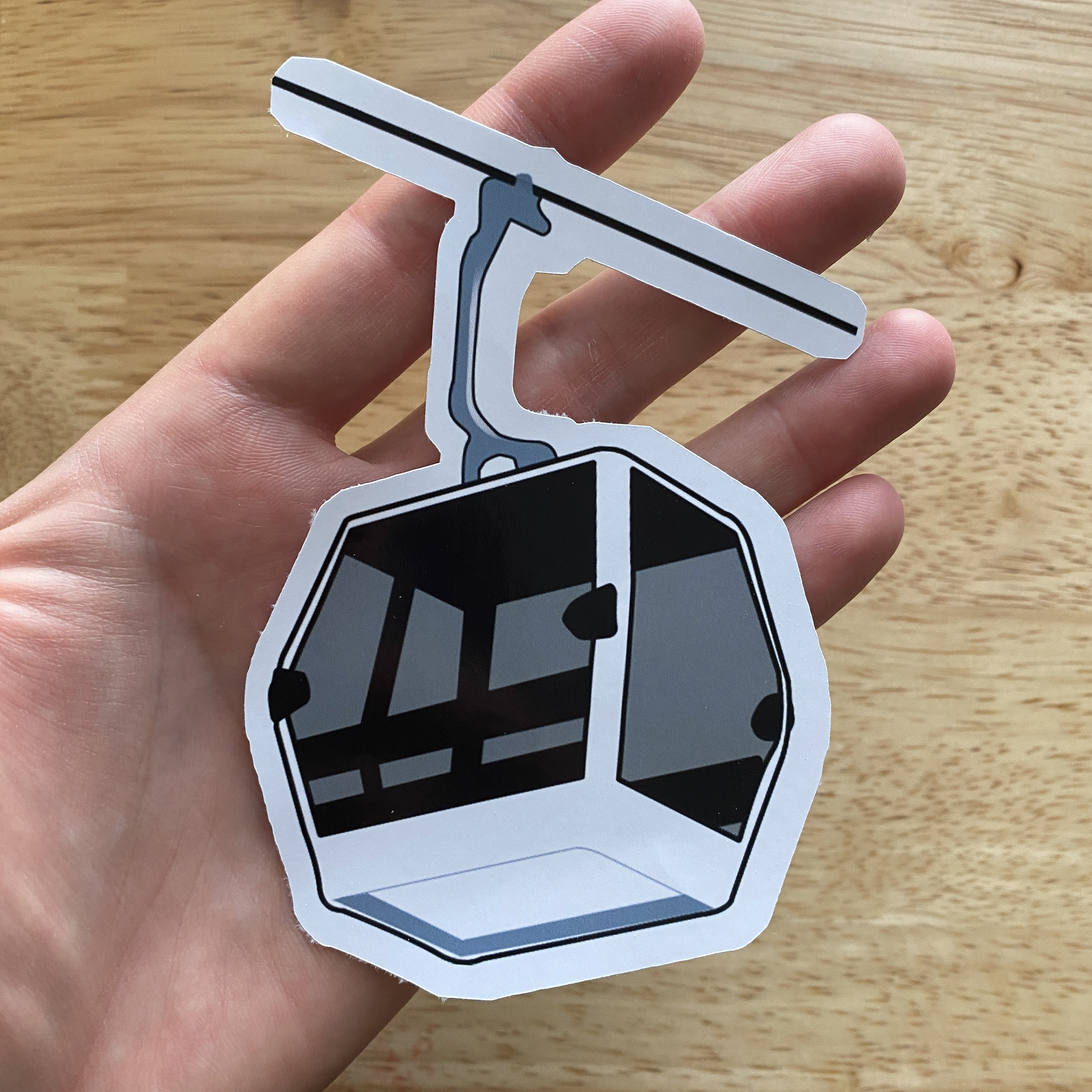 Gondola Ski Sticker Pack - Etsy