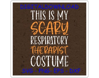 Halloween Respiratory Svg - Etsy