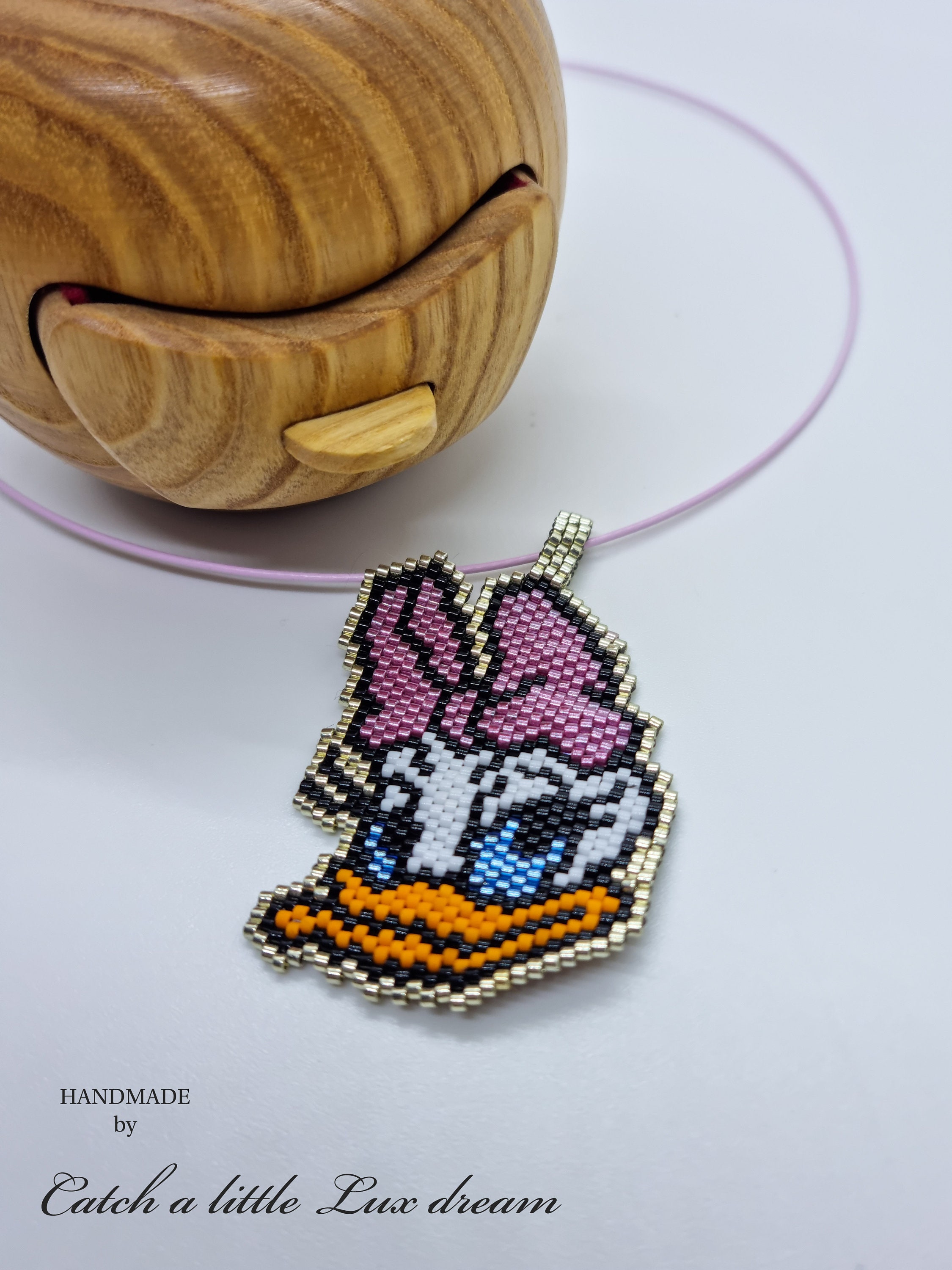 Brick Stitch Counterpart Disney's daisy Duck - Etsy