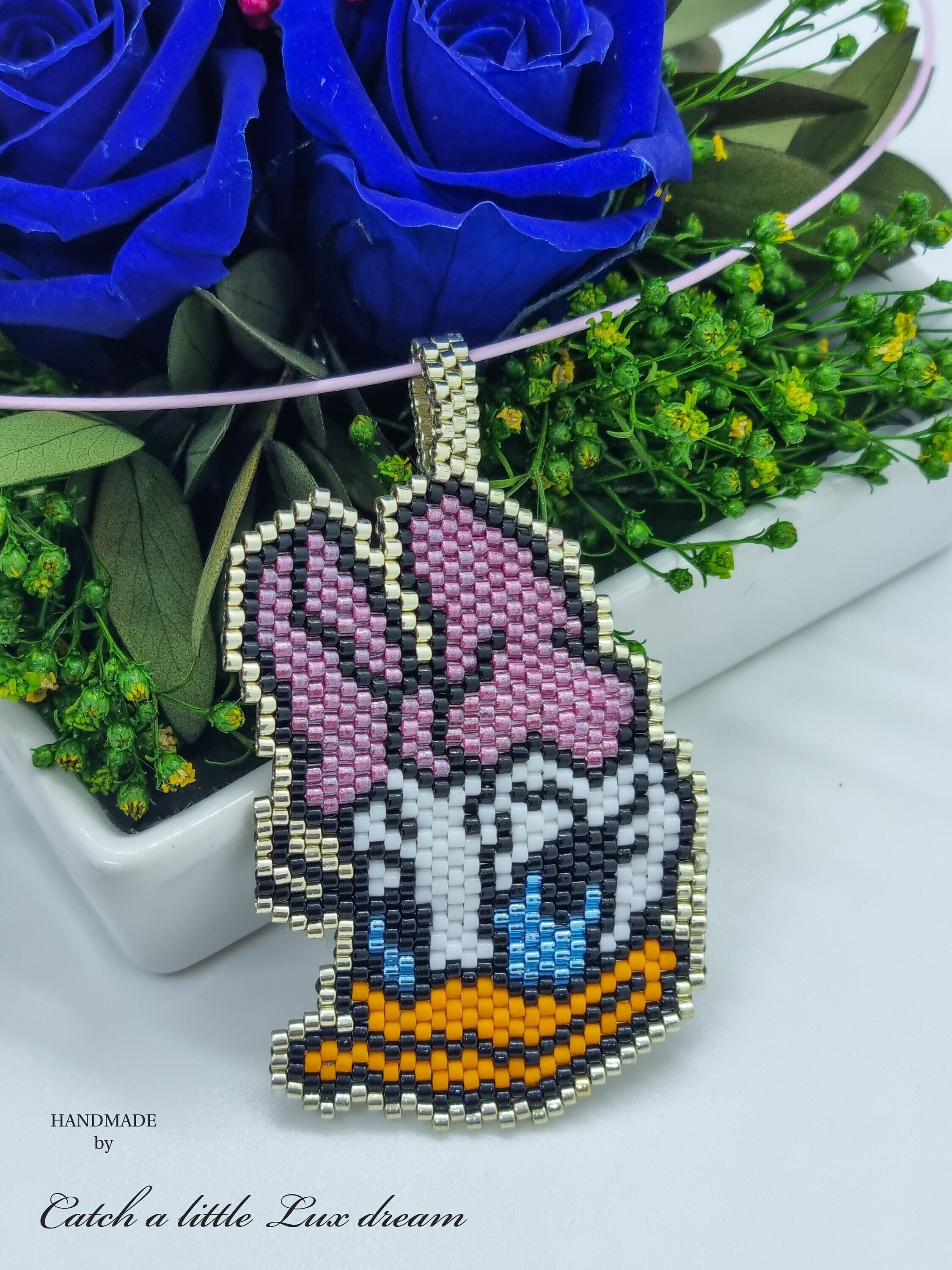 Brick Stitch Counterpart Disney's daisy Duck - Etsy