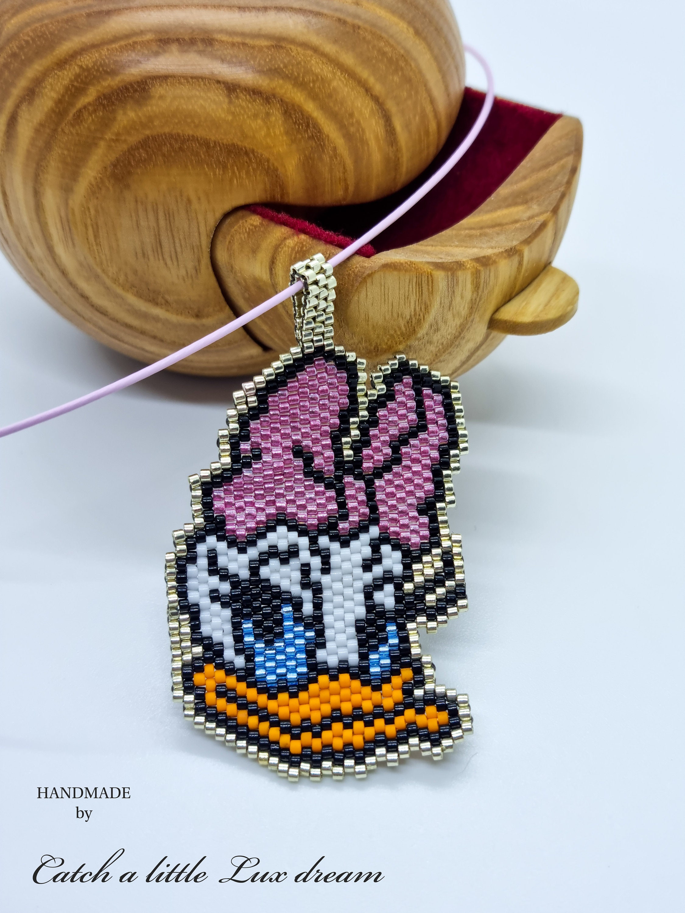 Brick Stitch Counterpart Disney's daisy Duck - Etsy