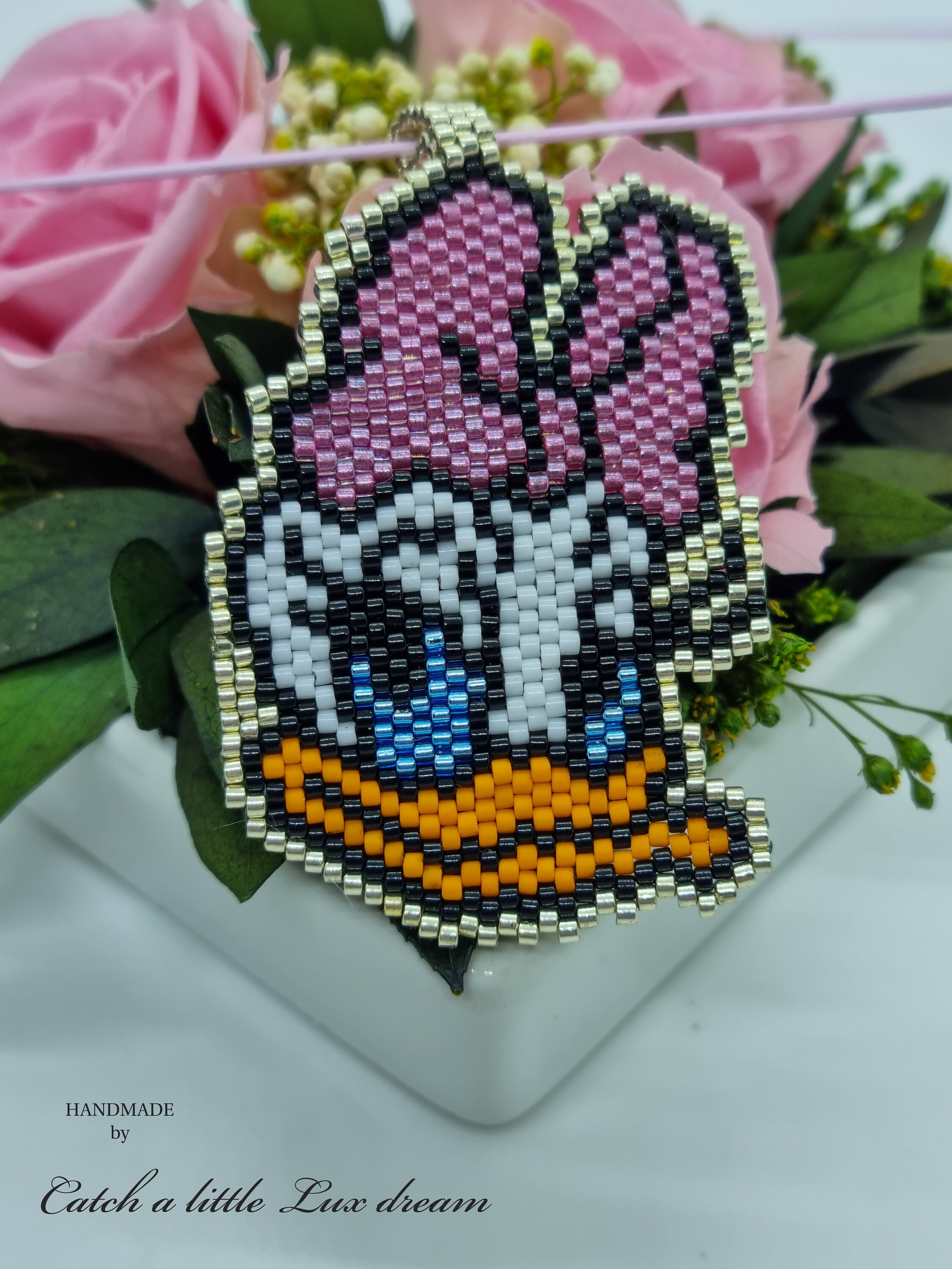Brick Stitch Counterpart Disney's daisy Duck - Etsy