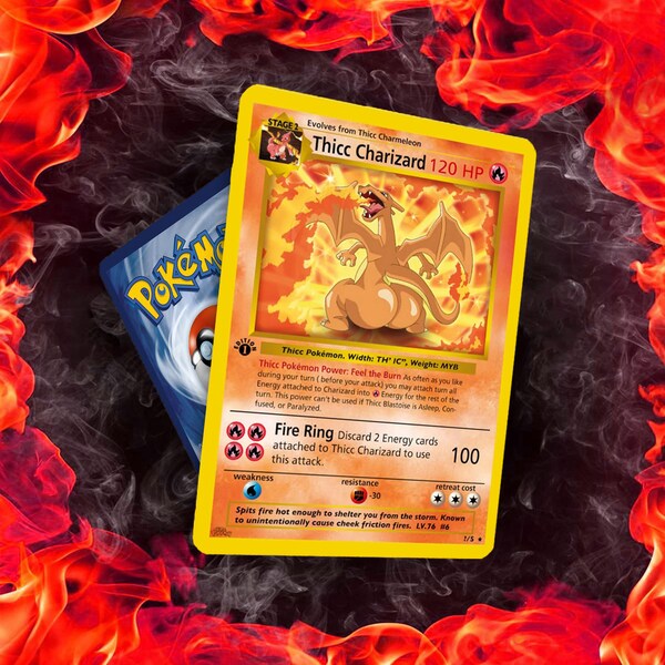 Thick Charizard - Etsy