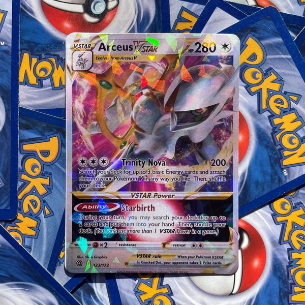 Arceus Vmax - Etsy