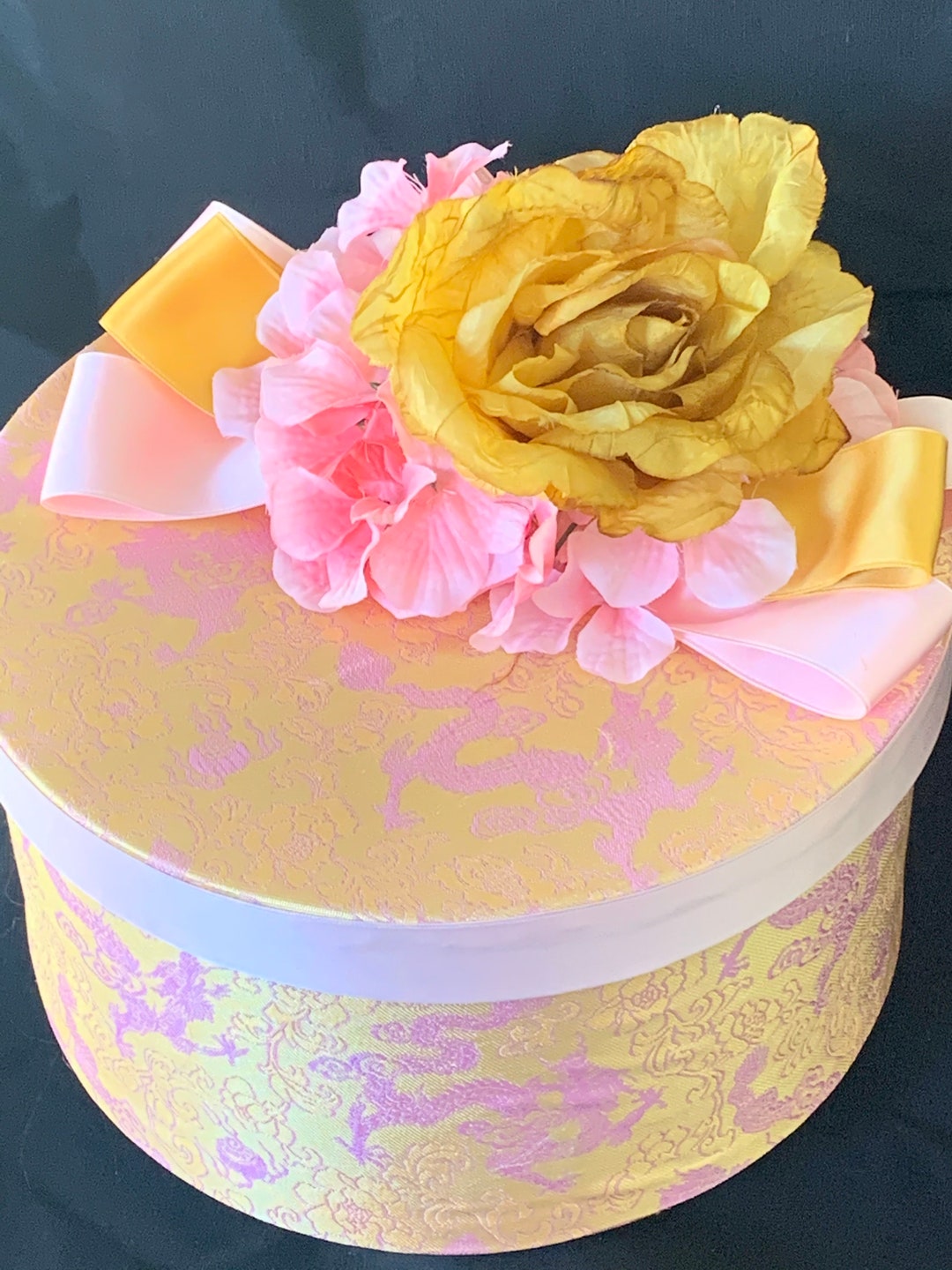 Pink and Gold Prayer Box - Etsy