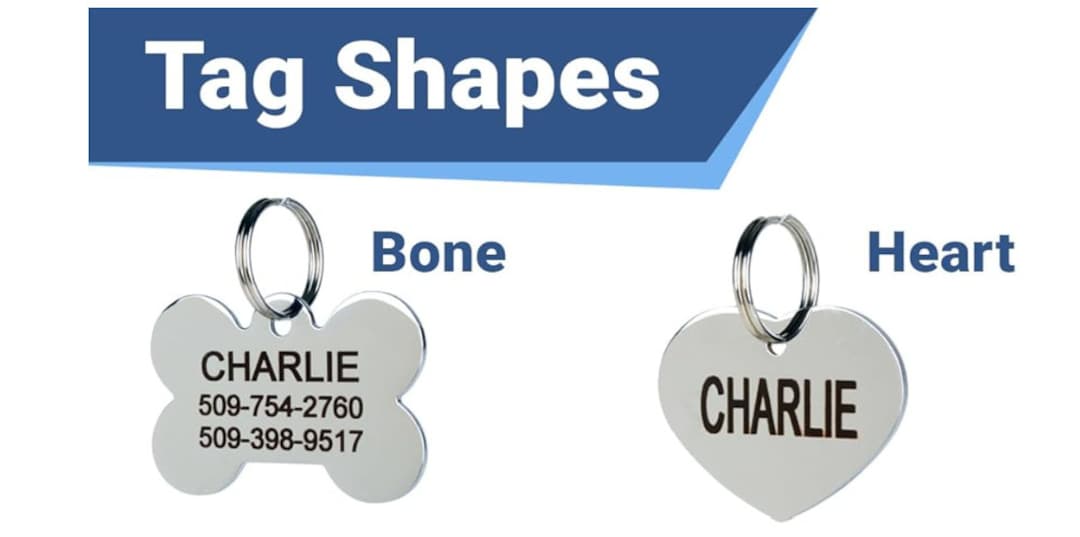 Dog Name Tag, Engraved Dog ID Tag, Custom Dog Tag, Personalized Dog Tag ...