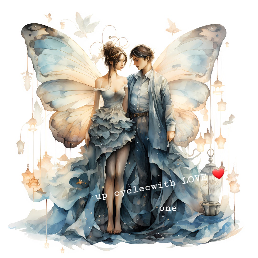 Furniture Transfers Rub on Waterslide Vinyl Sticker or Art Print Fairy ...