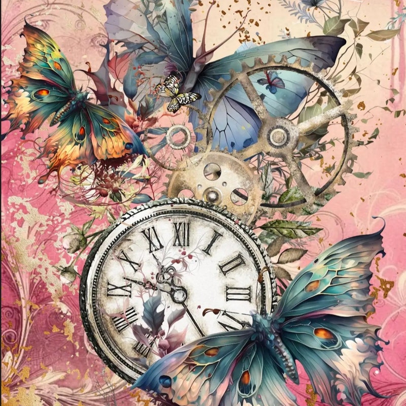 Butterfly Transfer - Etsy