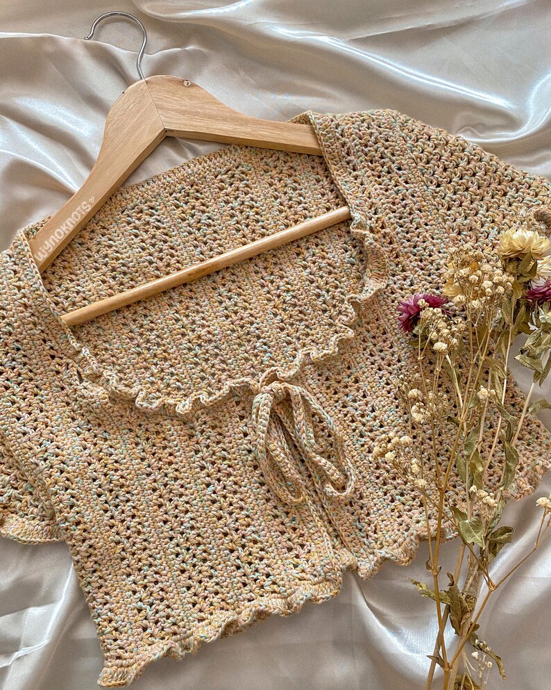 Elyse Cardigan Crochet Written Pattern - Etsy