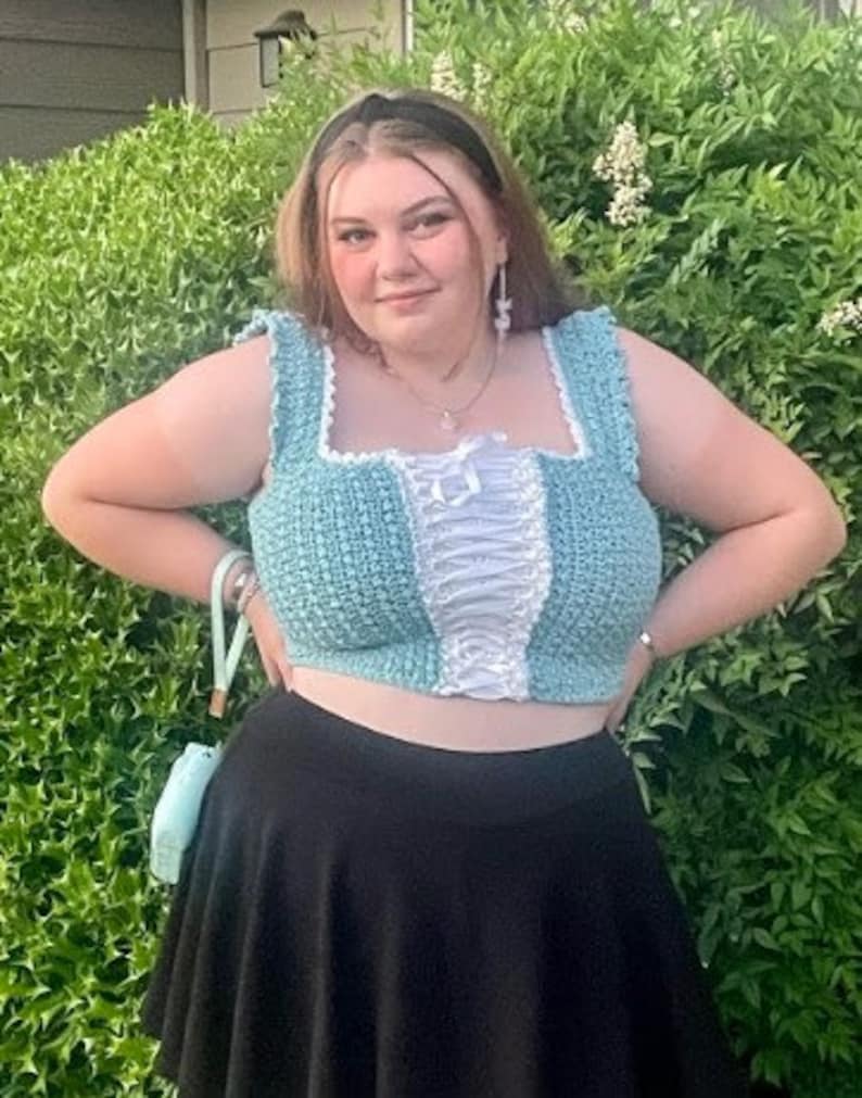 Charlotte Corset Dress Crochet Written Pattern - Etsy