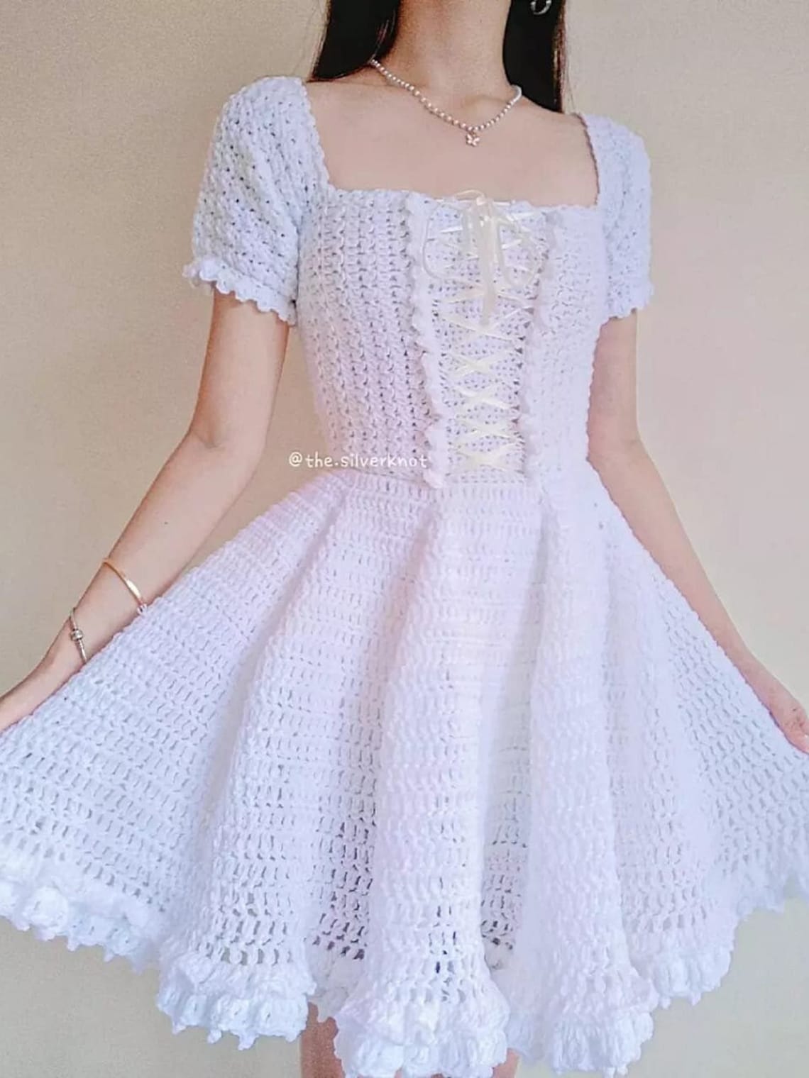 Charlotte Corset Dress Crochet Written Pattern - Etsy