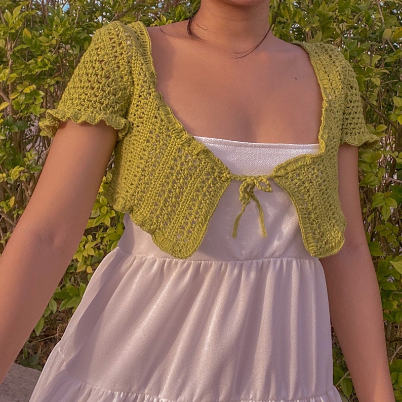 Elyse Cardigan Crochet Written Pattern - Etsy