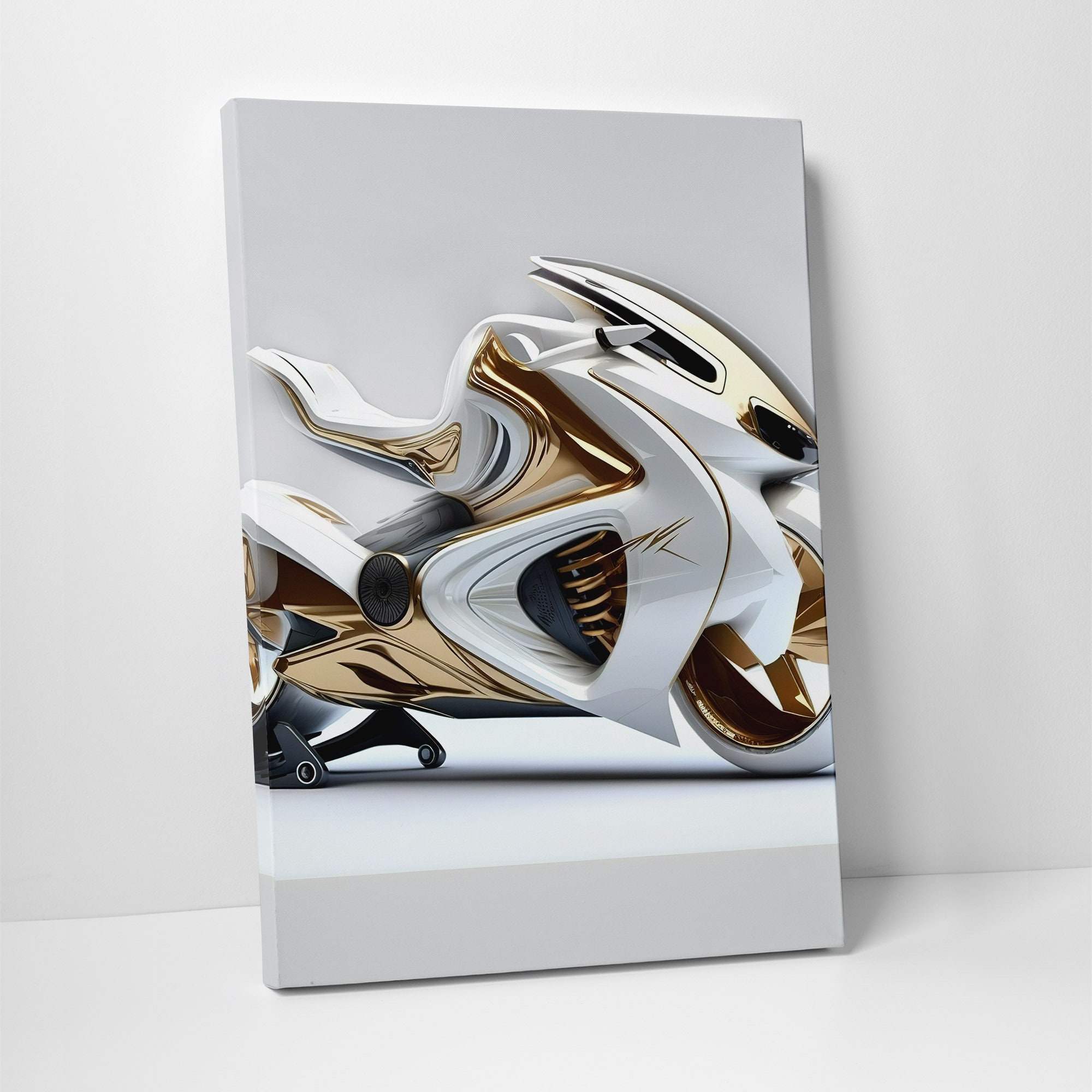 Futuristic Motorcycle Concept Art Next-generation Motorcycle Rendering ...