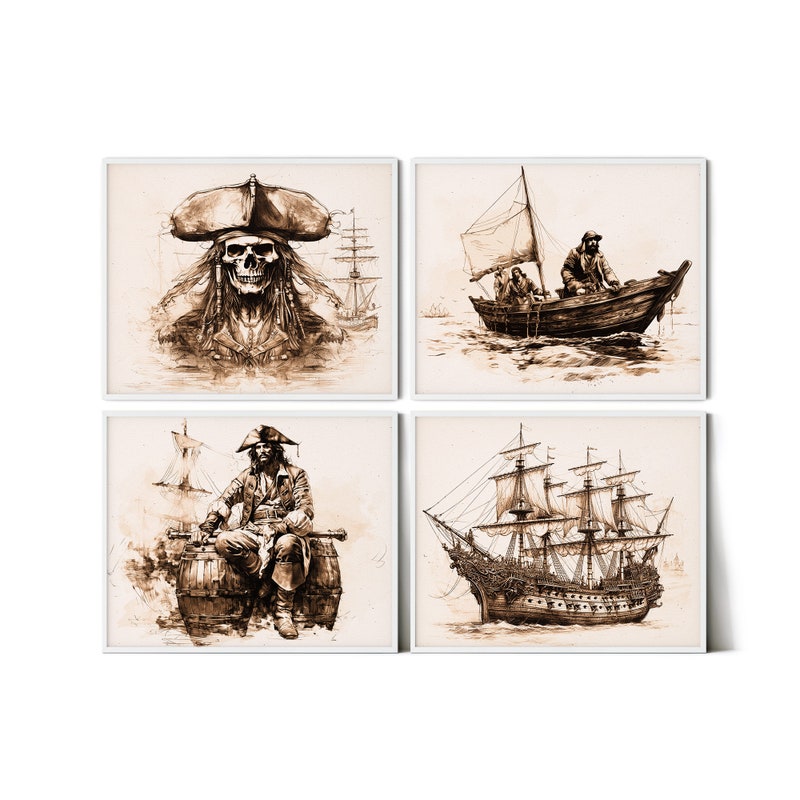Pirate Bedroom Decor - Etsy