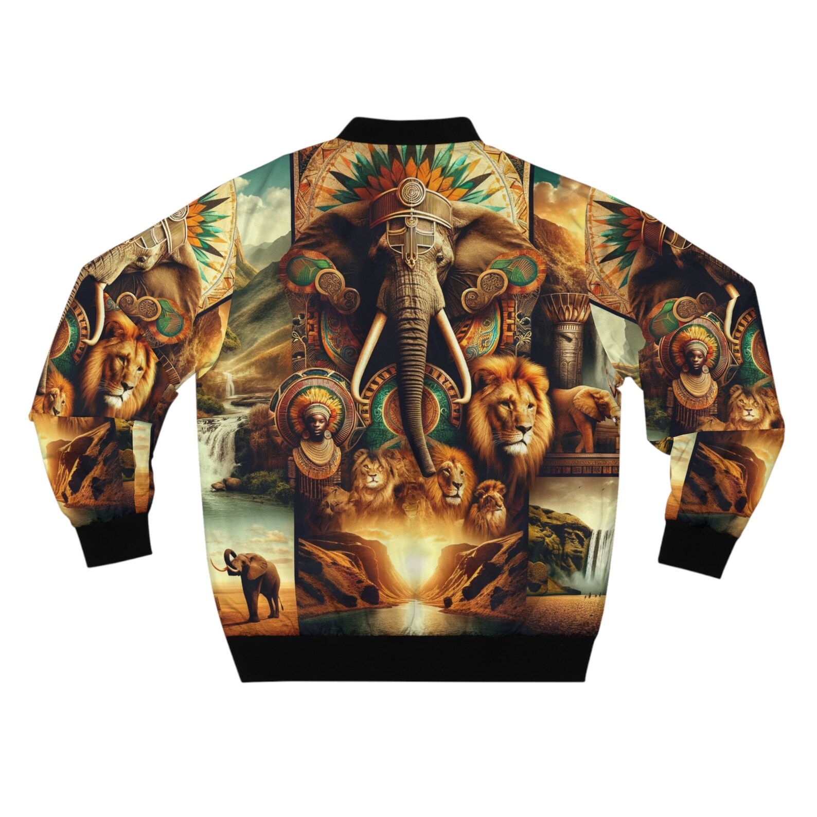 African Majesty Men's Bomber Jacket - Etsy