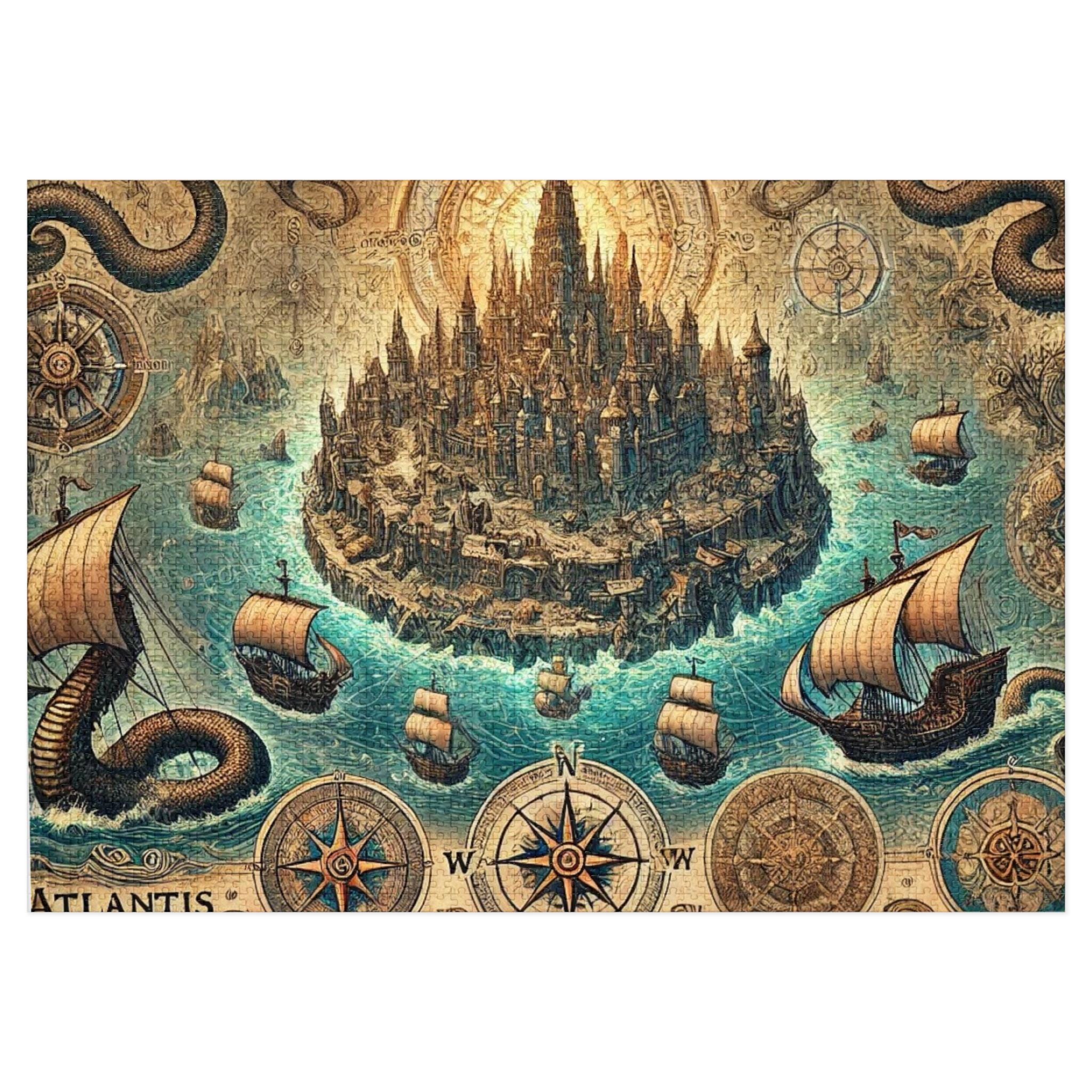 Mythical Odyssey: the Ancient Map to Atlantis - Etsy