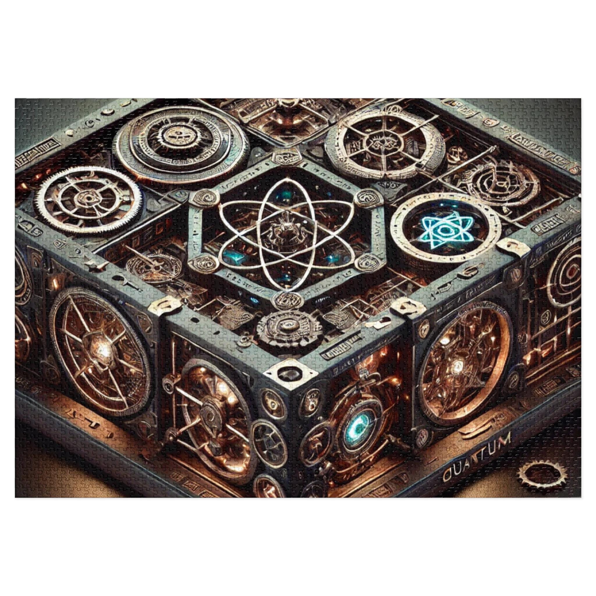 Quantum Puzzle Box Jigsaw Puzzle - Etsy