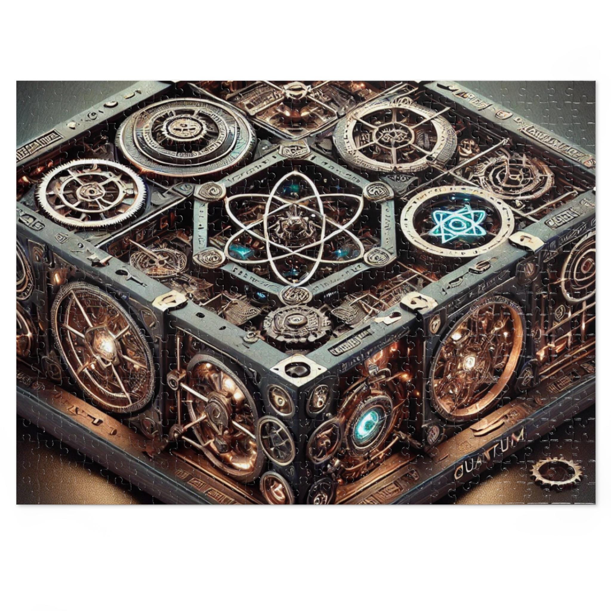 Quantum Puzzle Box Jigsaw Puzzle - Etsy