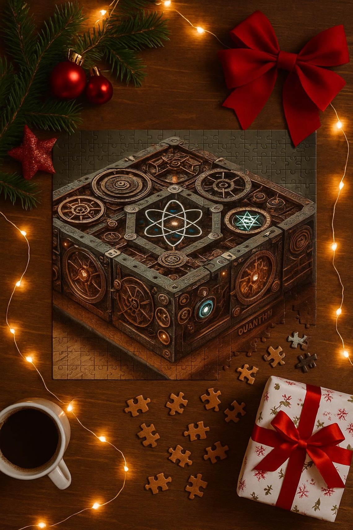 Quantum Puzzle Box Jigsaw Puzzle - Etsy