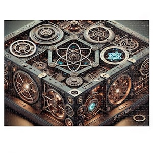 Quantum Puzzle Box Jigsaw Puzzle - Etsy