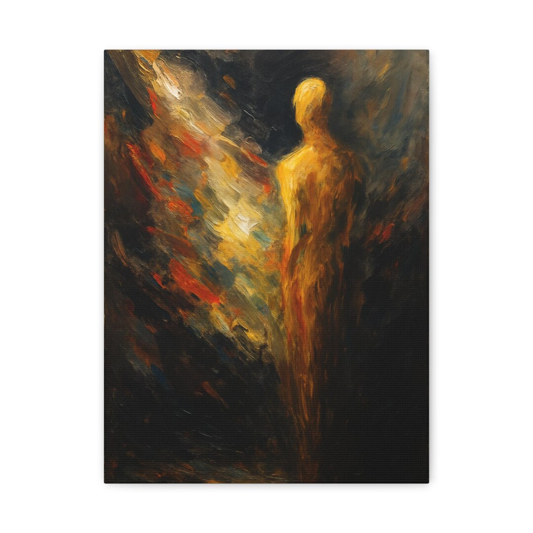 Resilience Oil Painting Canvas Art: Trauma Healing, Emotional Strength ...