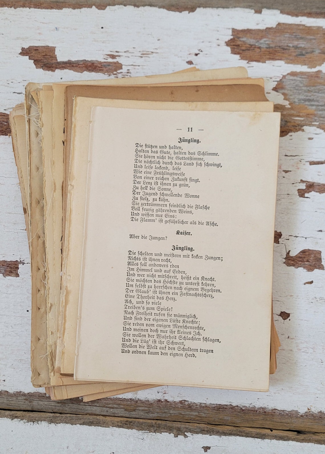 Vintage Book Pages, Antique Book Page Bundle, 100 Vintage Book Pages ...