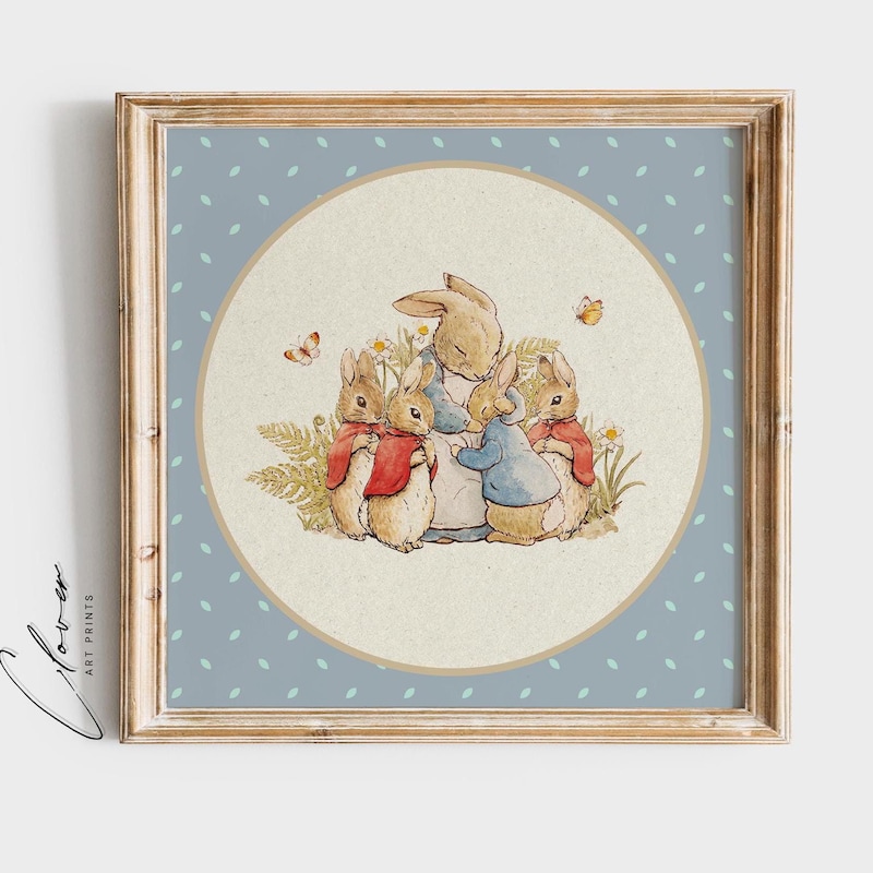Peter Rabbit Drawing - Etsy
