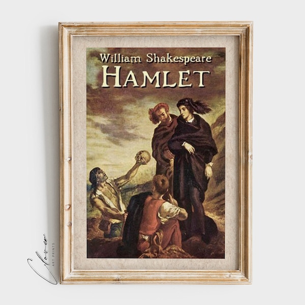 Hamlet Book Cover - Etsy