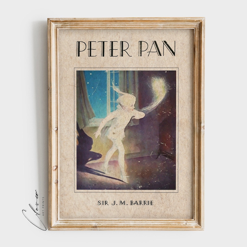 Peter Pan Book - Etsy