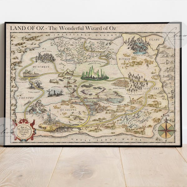 Wizard Oz Antique - Etsy UK