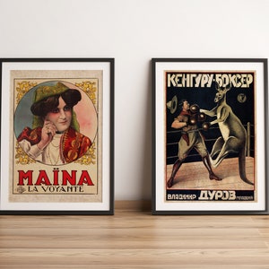 Friends Posters Set, Retro Style Posters, Monica Apartment Wall Art ...