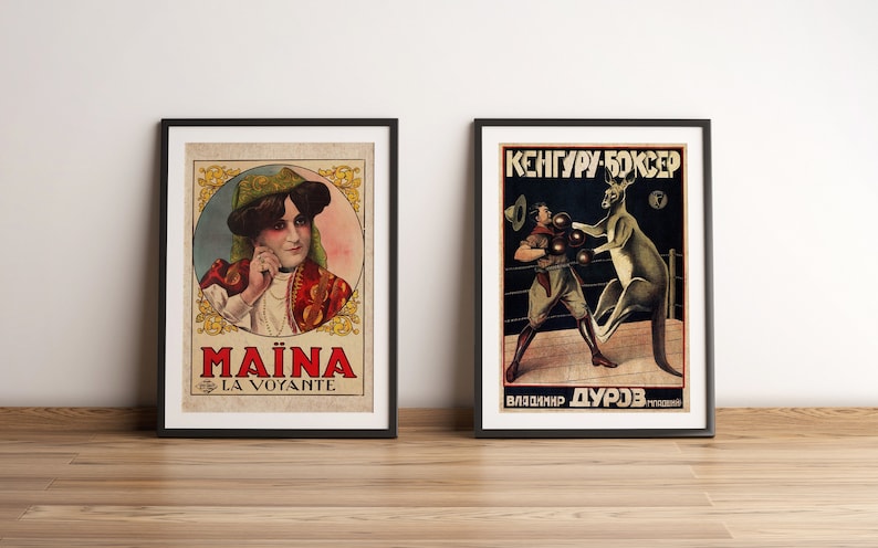Friends Posters Set, Retro Style Posters, Monica Apartment Wall Art ...