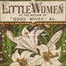 Little Women Vintage Book Cover Art Print | Bookish Gift for Book ...