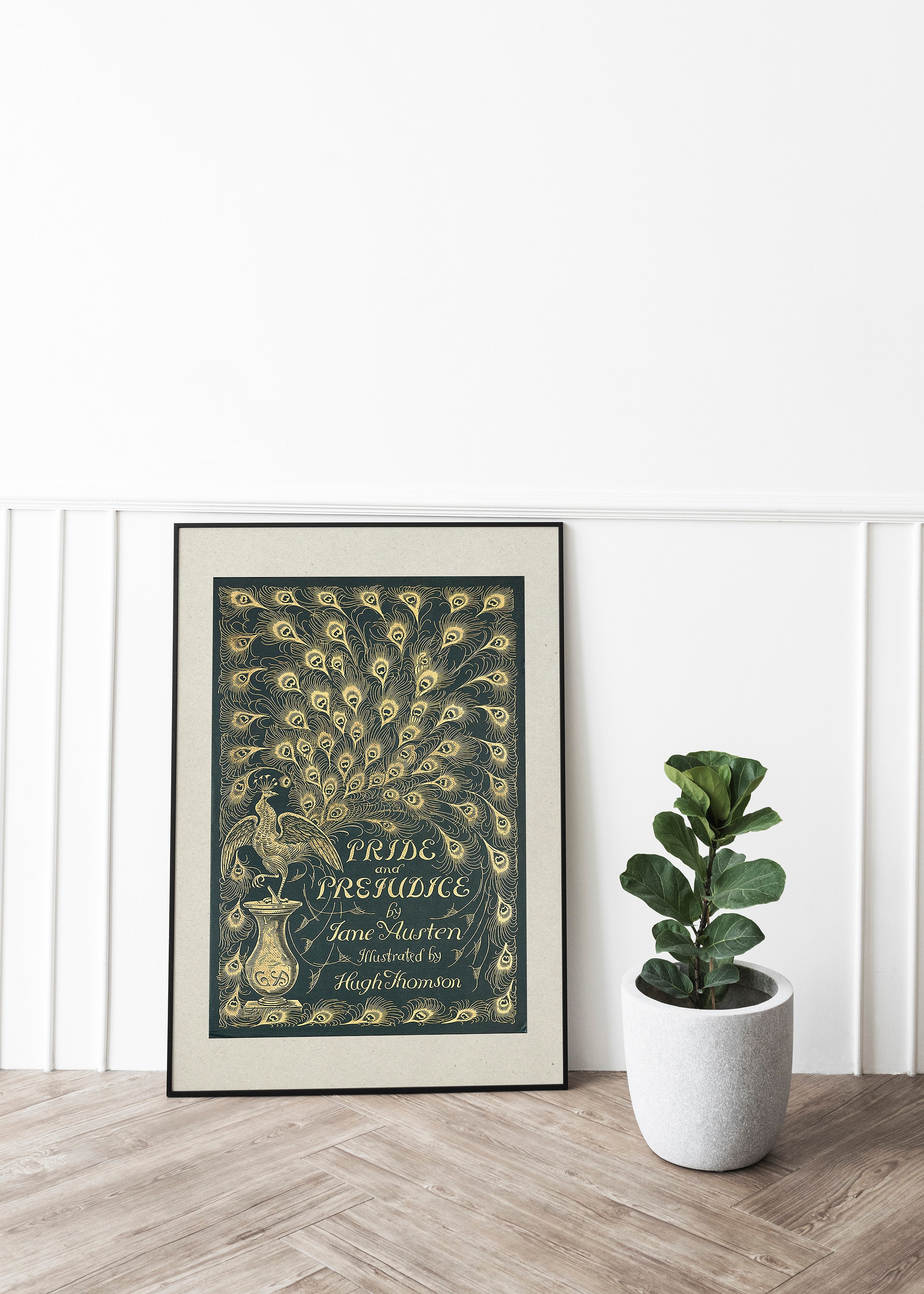 Jane Austen Book Cover Art Print Bundle Bookish Gift for Book Lovers ...