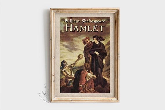 Hamlet By William Shakespeare Book Cover