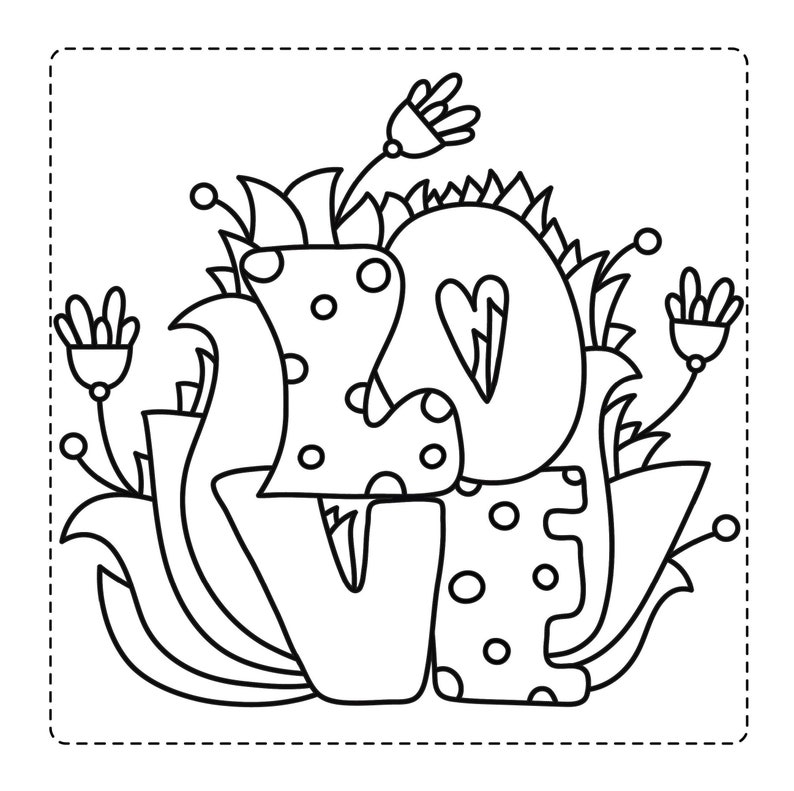 Kids' Quote Coloring Pages: 20 Printable Designs (PDF) - Etsy