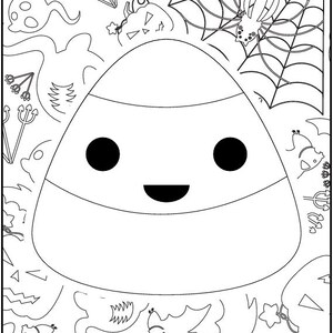 45-page Digital Halloween Coloring Book for Kids – Spooky Fun ...