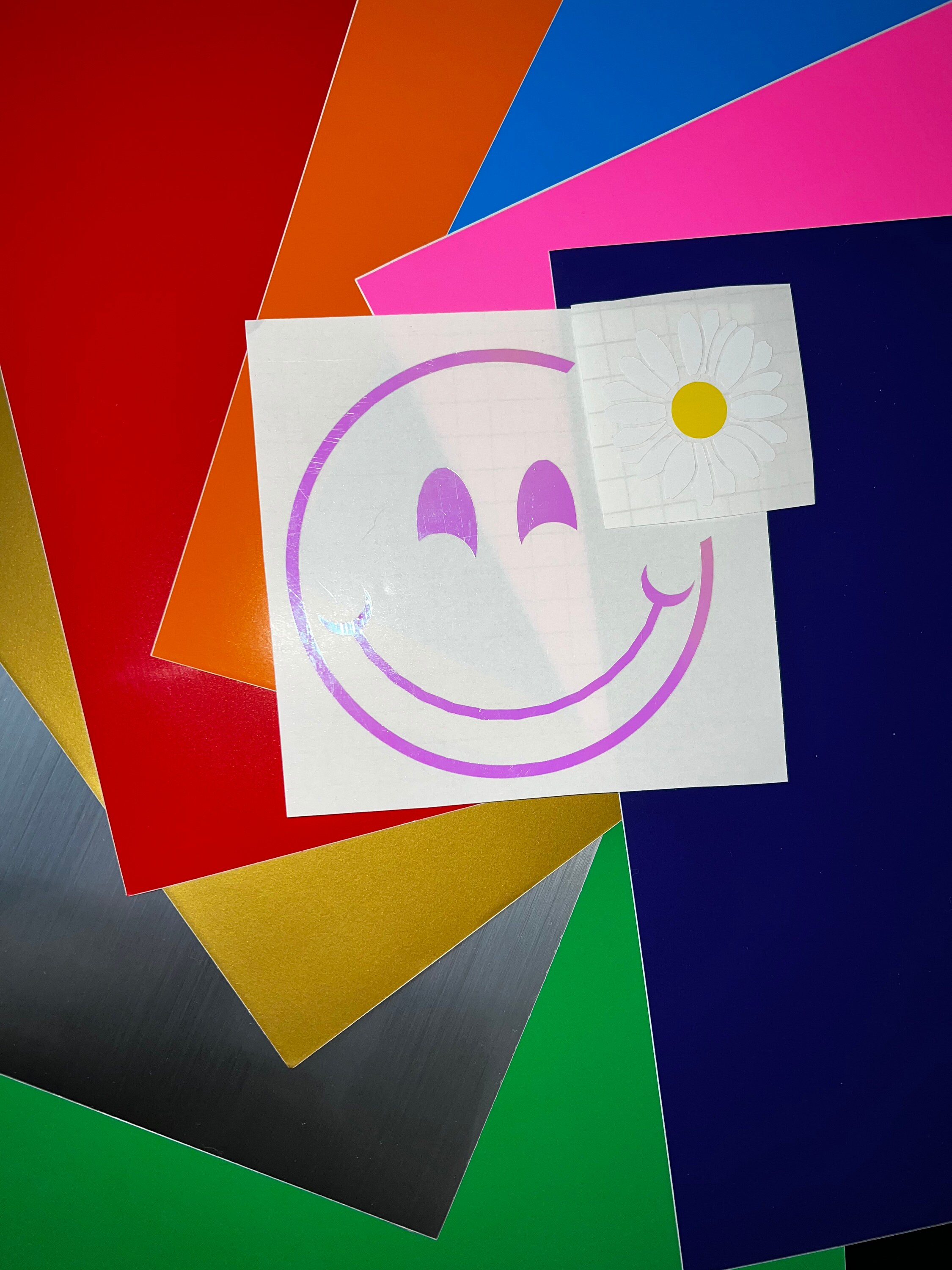 Smiley Face Car Decal - Etsy