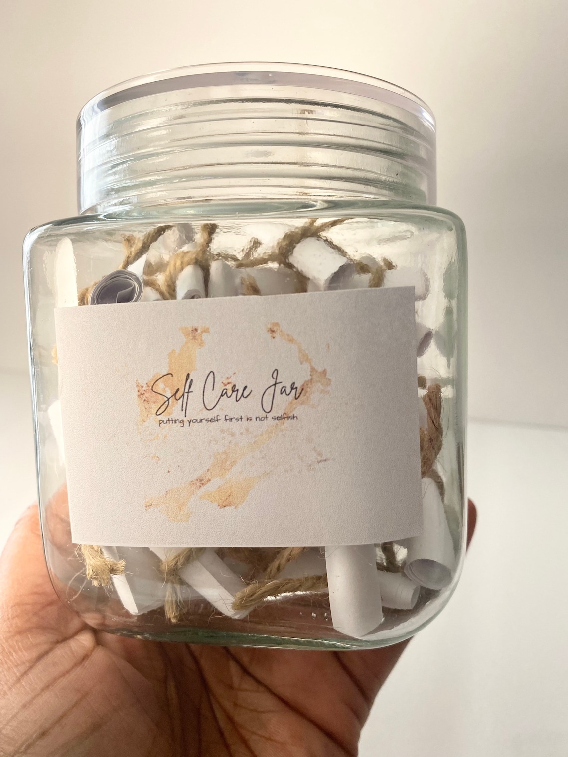 Self Care Jar Date Self Jar Practice Self Care Daily Routine - Etsy